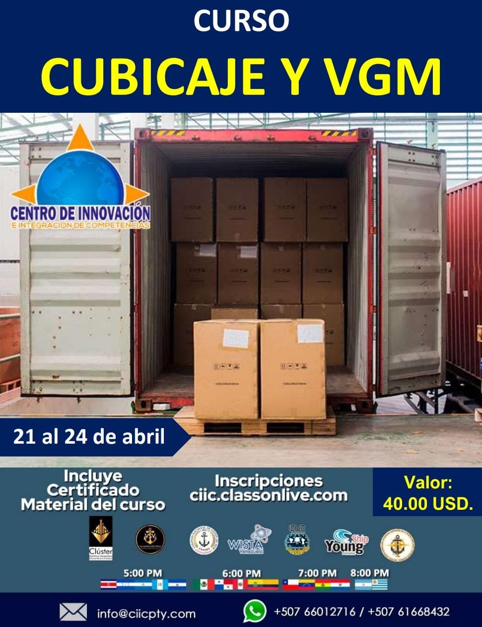 CURSO CUBICAJE Y VGM
